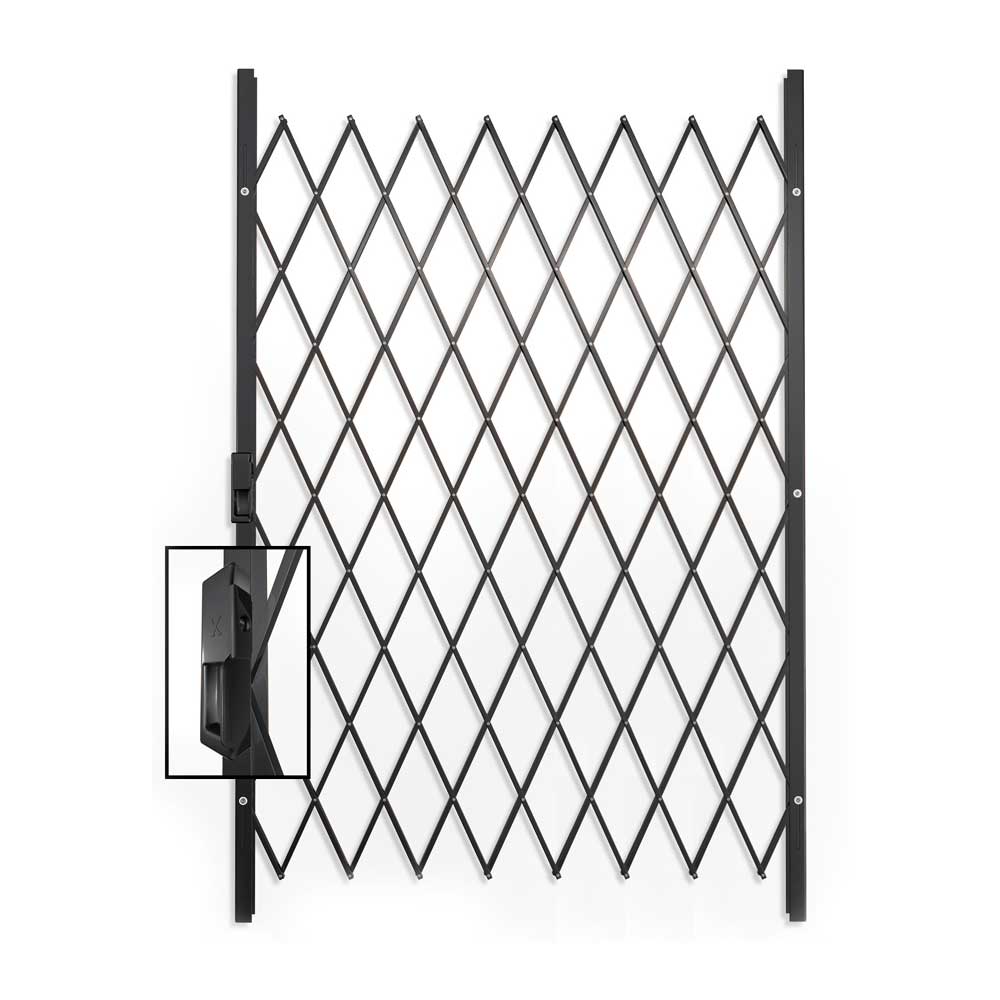 Xpanda Saftidor D Slamlock Security Gate 2000x1300mm - Charcoal ...