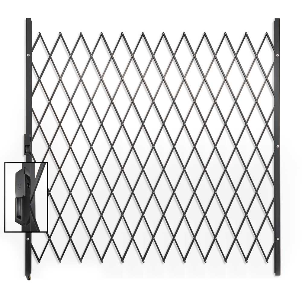 Xpanda Saftidor H Slamlock Security Gate 2000x1950mm - Charcoal ...